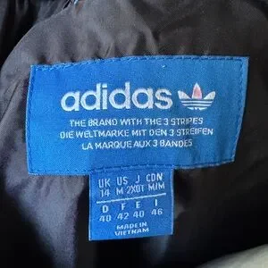 adidas | Jackets & Coats | Adidas Originals Floral Hooded Puffer Jacket ...